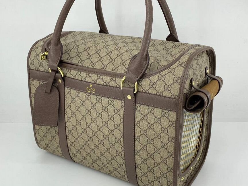 Переноска для собак Gucci