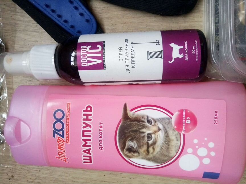 Лоток,перчатка,ножницы,наполнитель