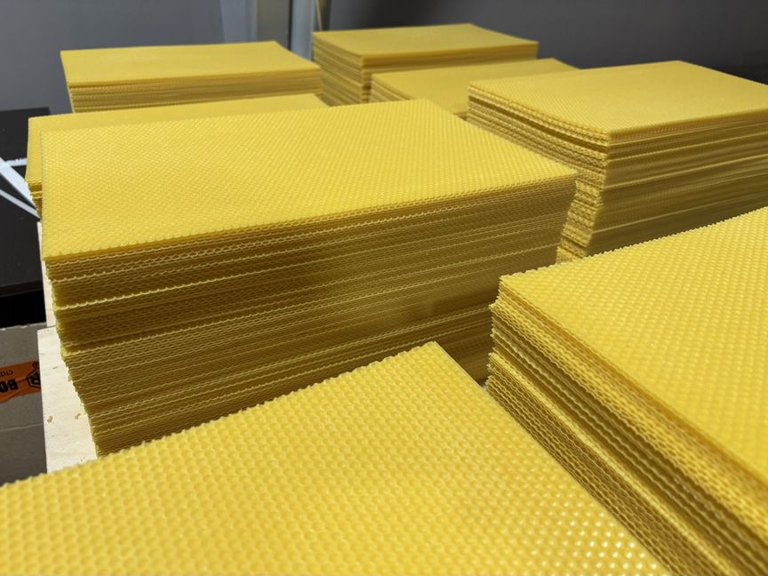 Вощина из натурального пчелиного воска