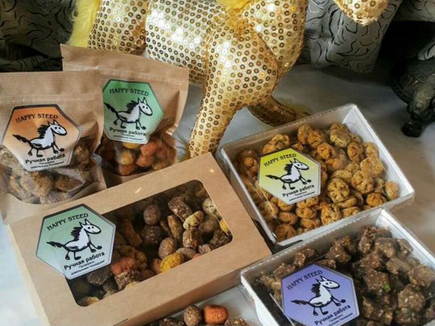 Домашнее печенье для лошадей