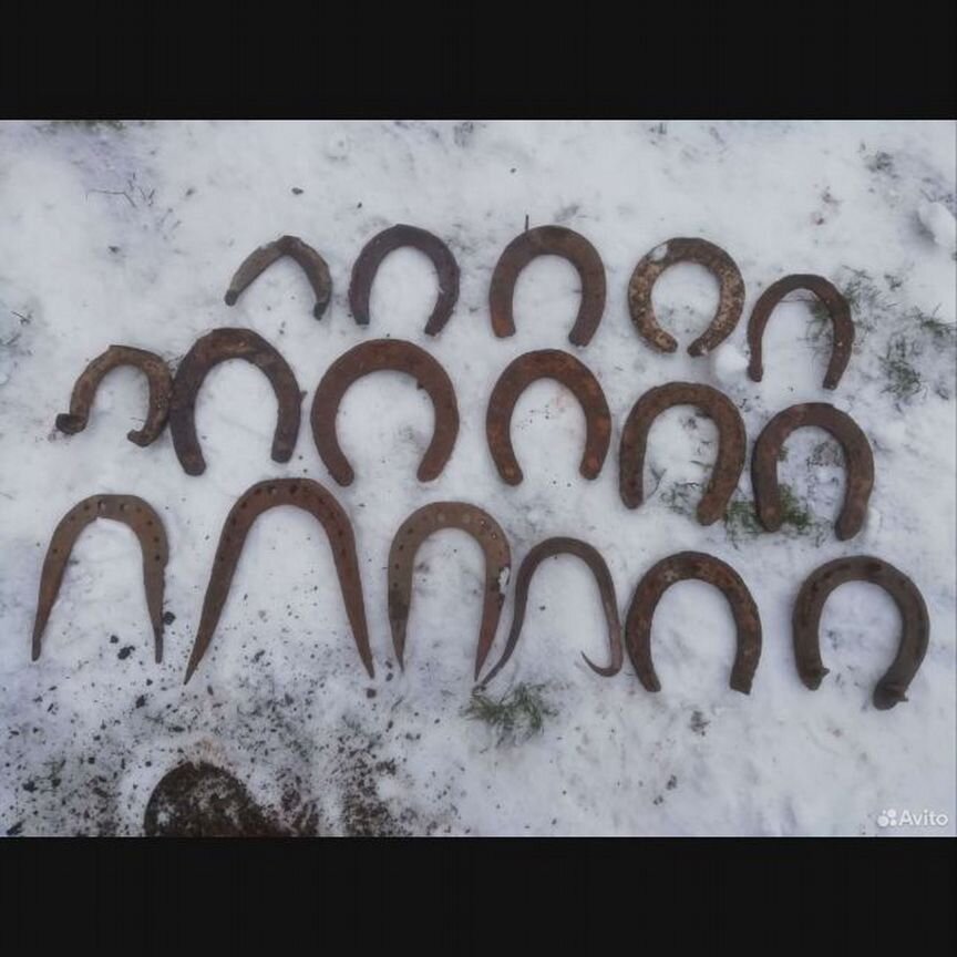 Подкова для лошади бу