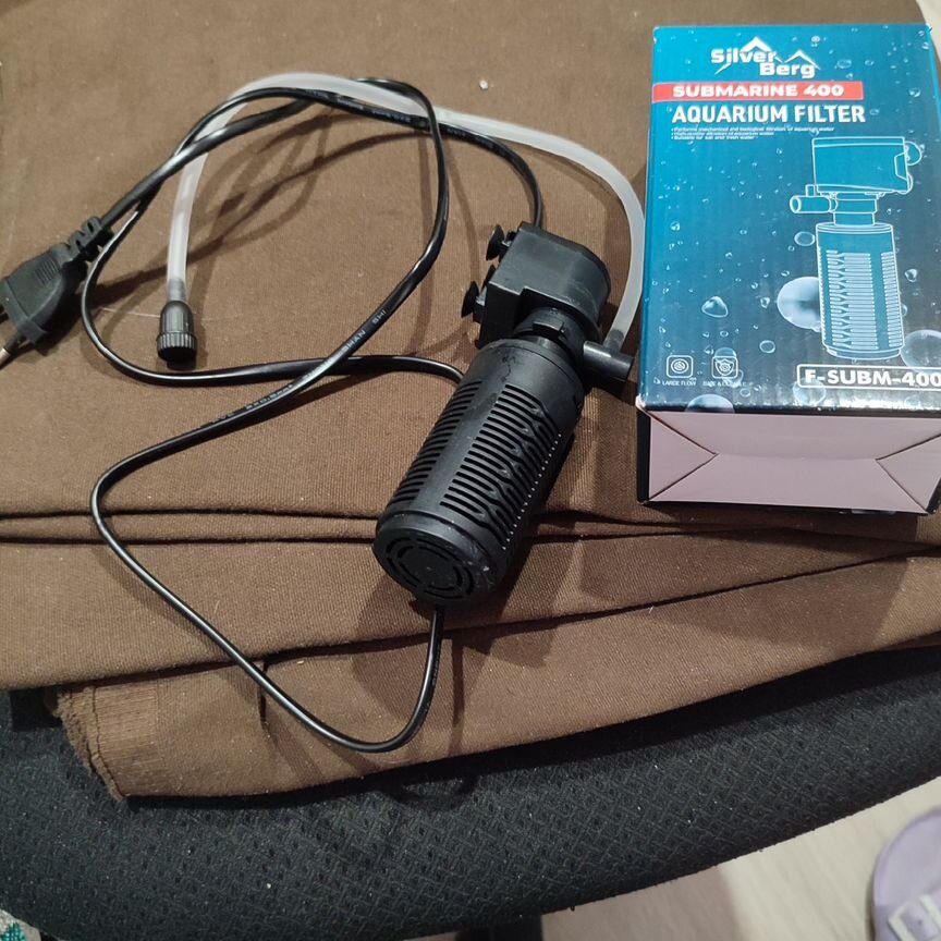 Фильтр и аэратор для аквариума