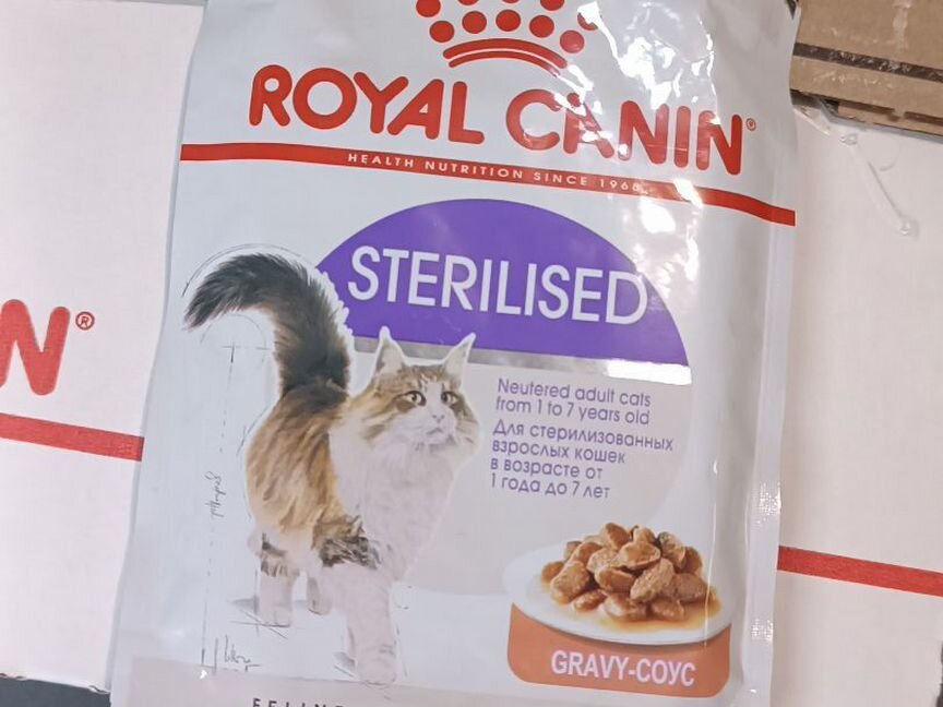 Royal Canin для кошек влажный 24шт