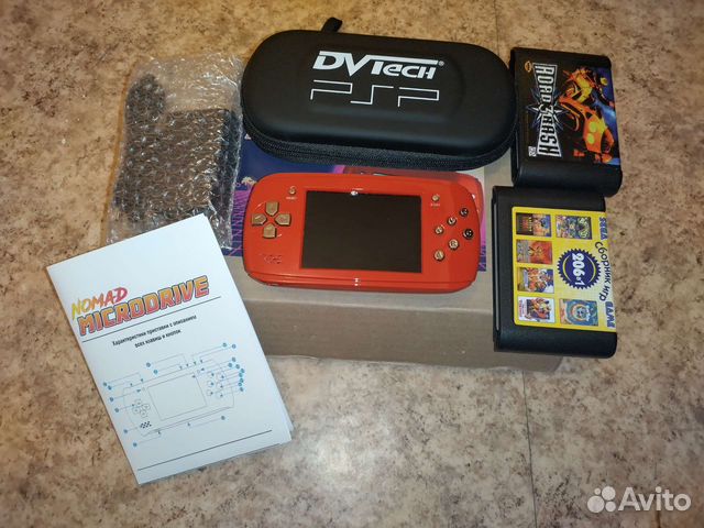Портативная Sega microdrive nomad (dvtech scout) купить в Москве | Электроника | Авито