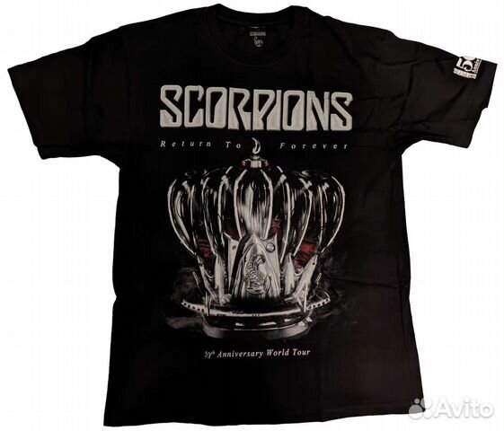 Футболка Scorpions (концертный мерч) купить в Одинцово | Хобби и отдых ...