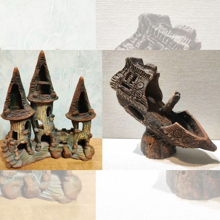 Декорации для аквариума