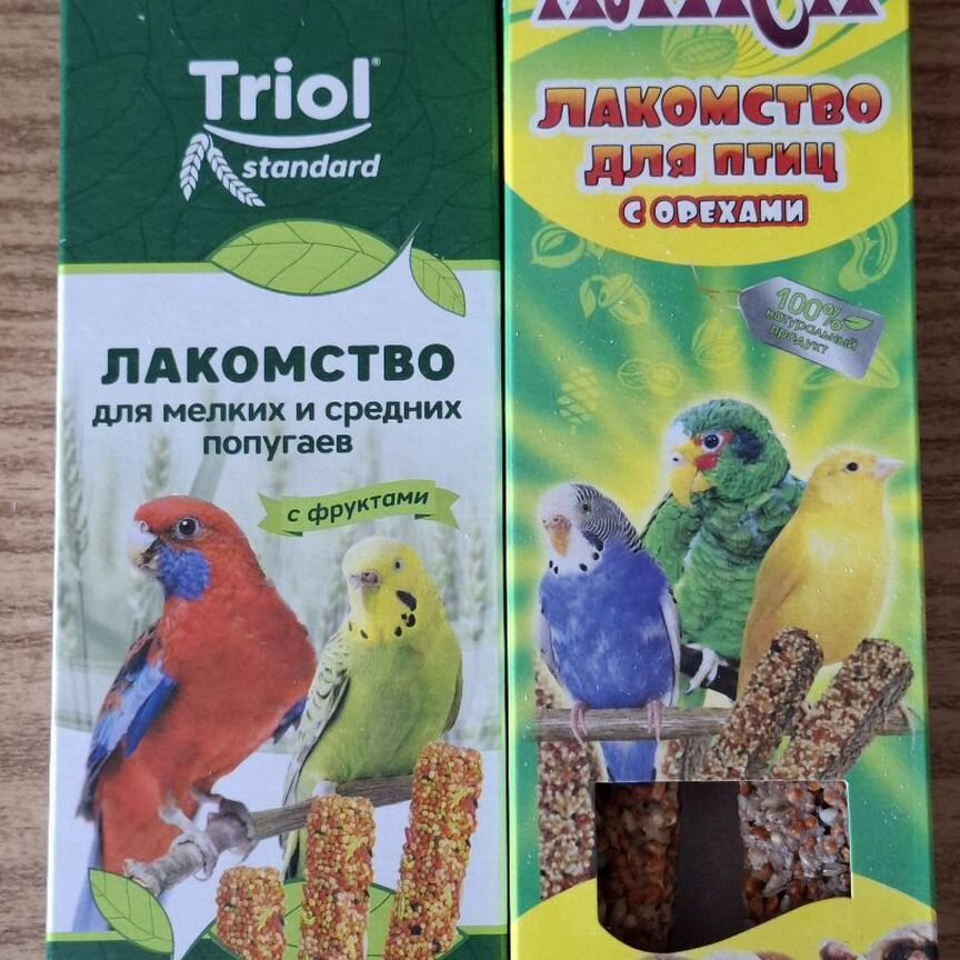Лакомства для попугаев