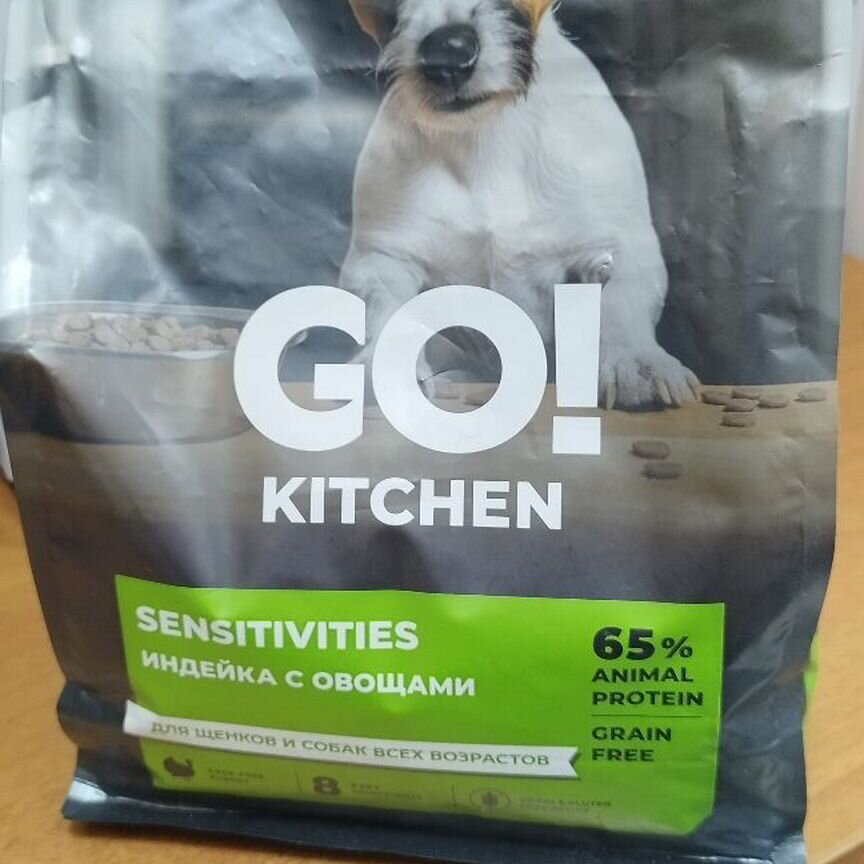 Корм для собак Go kitchen