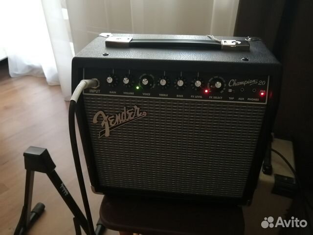 Гитарный комбоусилитель Fender Champion 20 купить в Москве | Хобби и ...