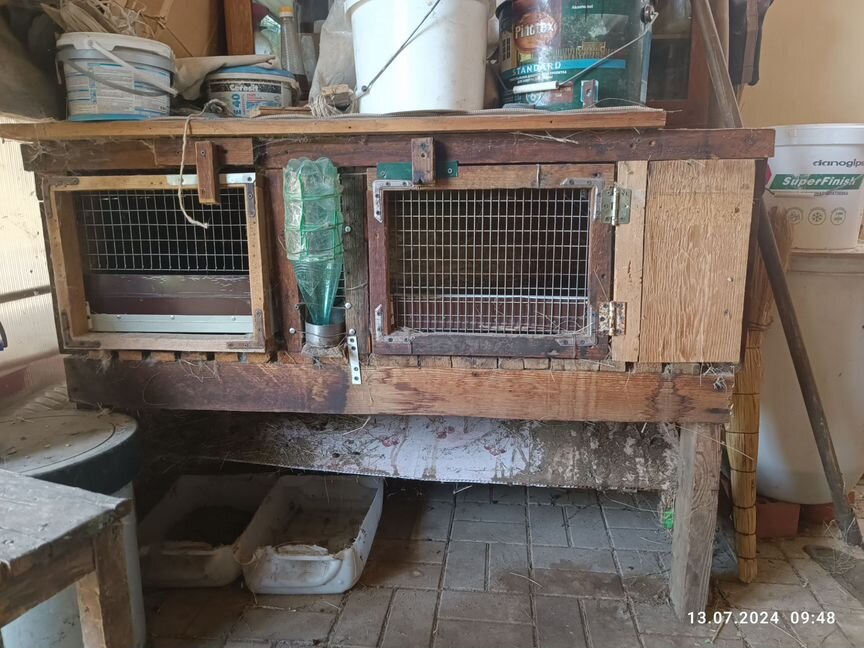 Клетка для домашнего кролика