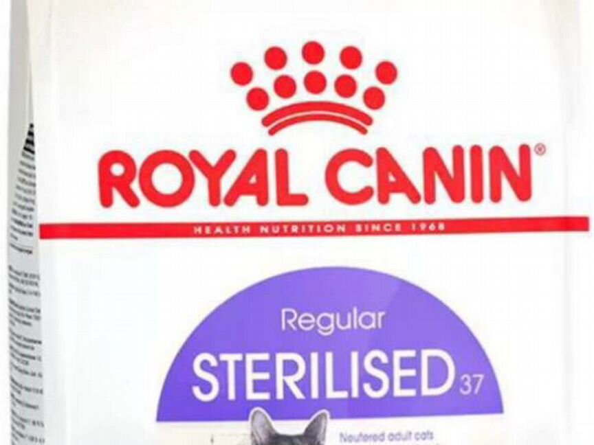 Корм для кошек royal canin sterilised 37 4кг