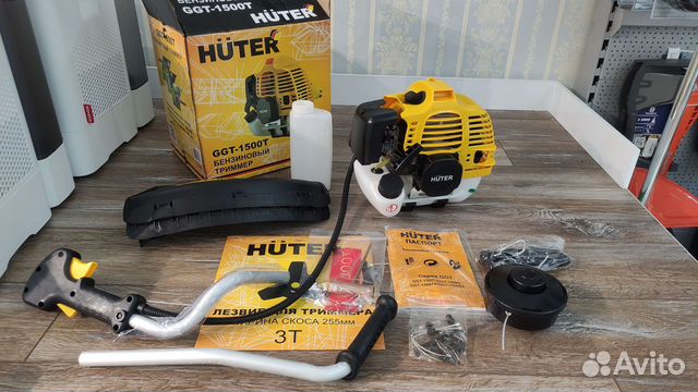 Бензиновый триммер Huter GGT-1500T (Двигатель) купить в Москве по низкой цене | Товары для дома ...