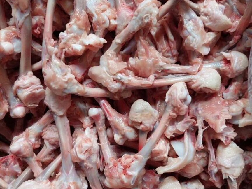 Куриное кости - трубчатые