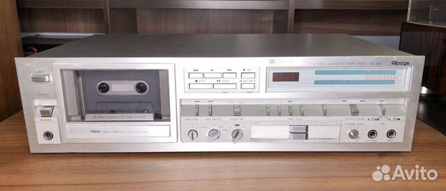 Кассетная дека Alpine AL-80 купить в Москве | Электроника | Авито