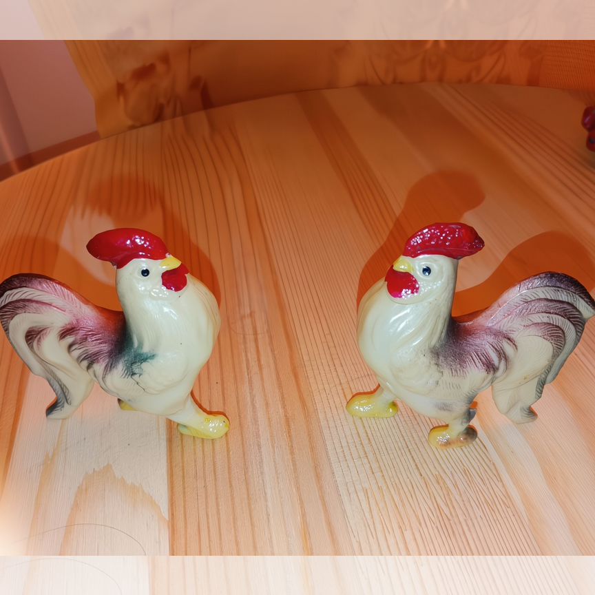 Петушки целлулоидные