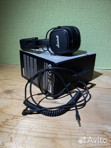 Наушники marshall major 3 проводные купить в Москве | Электроника | Авито