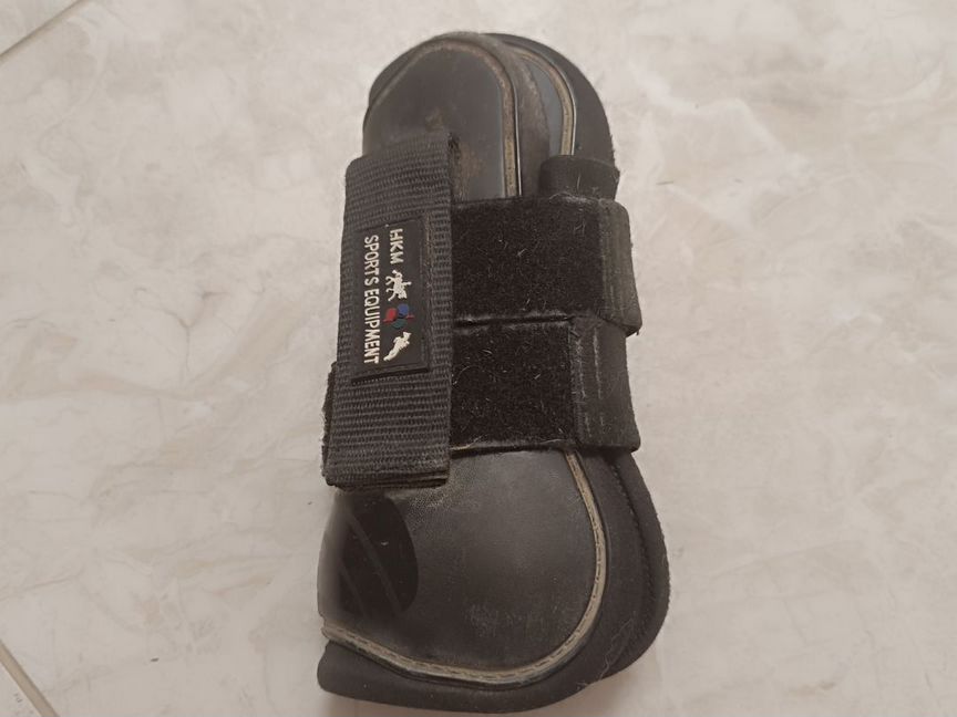 Ногавки для лошади черные