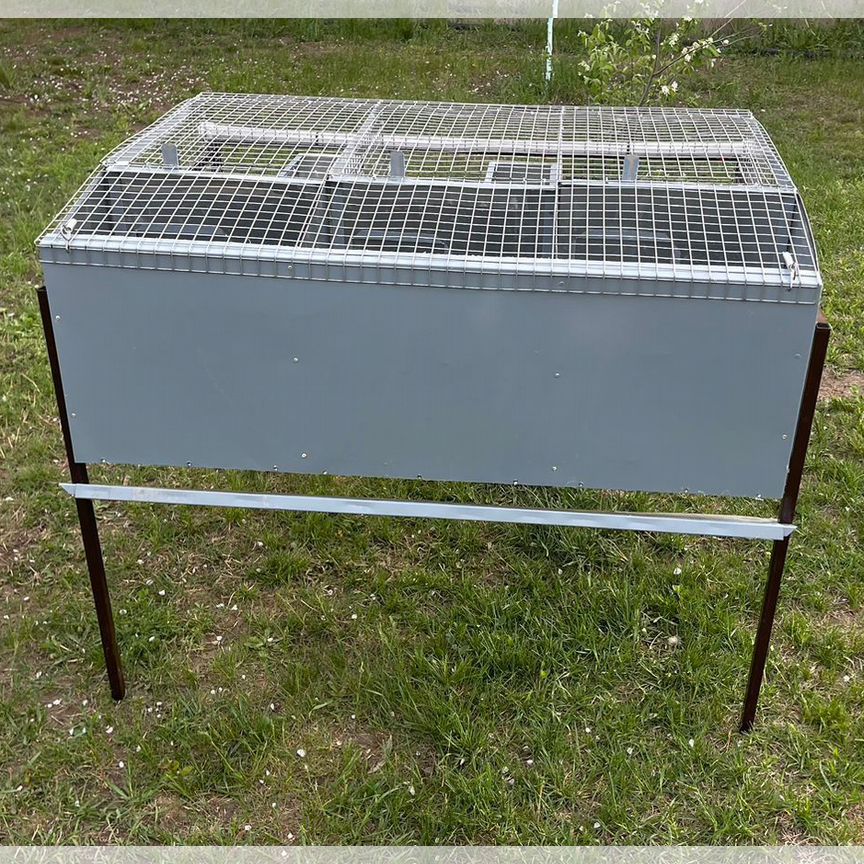 Промышленные клетки для кроликов