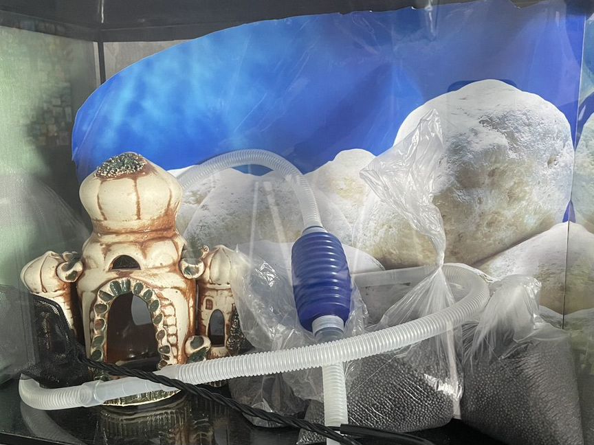 Аквариум с крышкой 50 литров