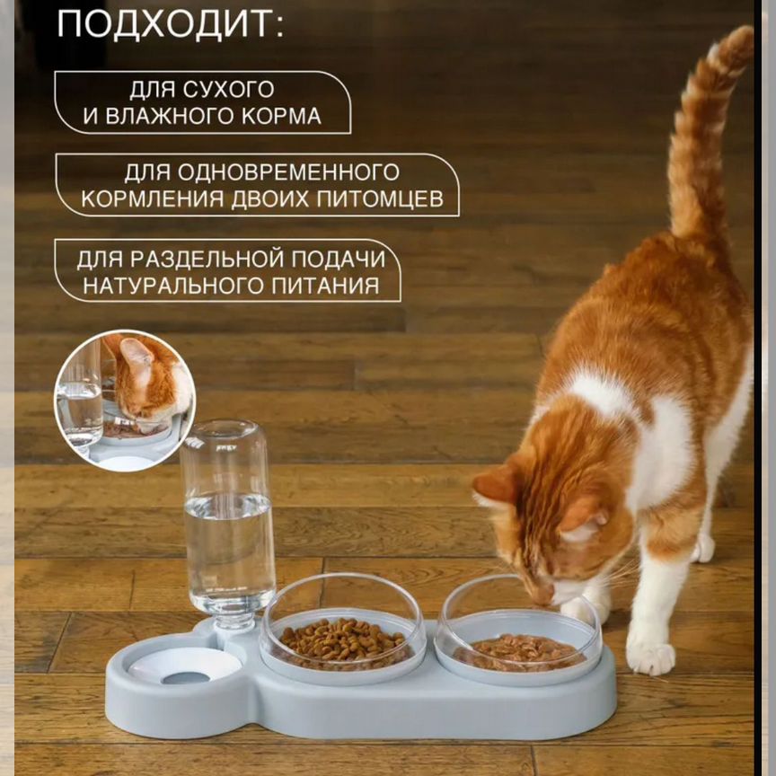 Удобные миски для любимца