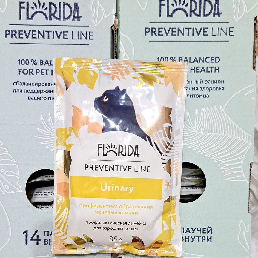Florida urinary влажный корм 42шт