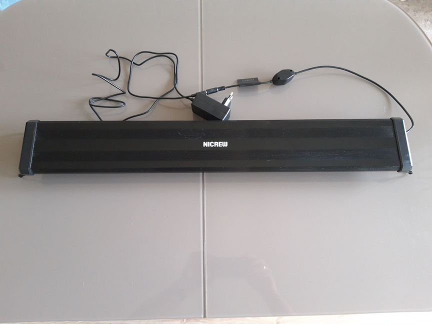 LED лампа nicrew аквариумная