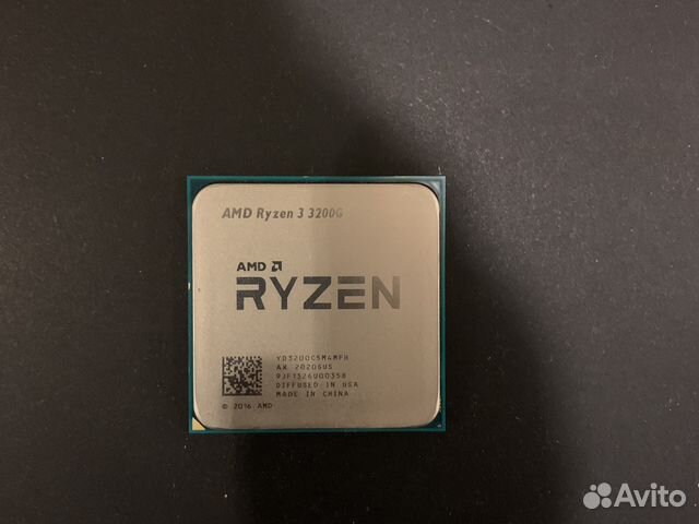 Amd ryzen 3 3200g купить в Казани | Электроника | Авито