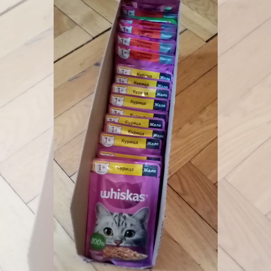 Корм для кошек whiskas