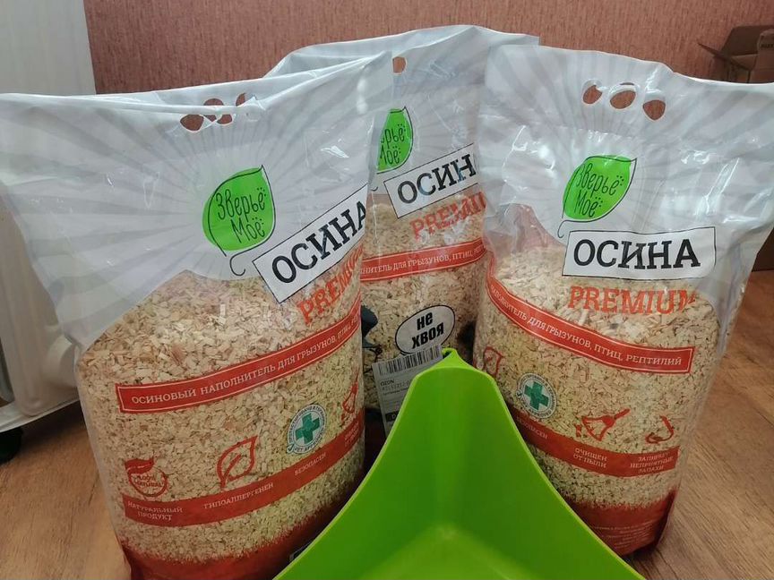 Наполнитель и угловой туалет