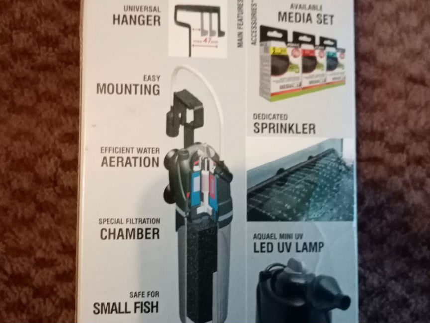 Фильтр для аквариума, Aguael Fan mini плюс 30-60л