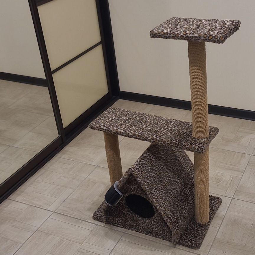 Когтеточка домик для кошки