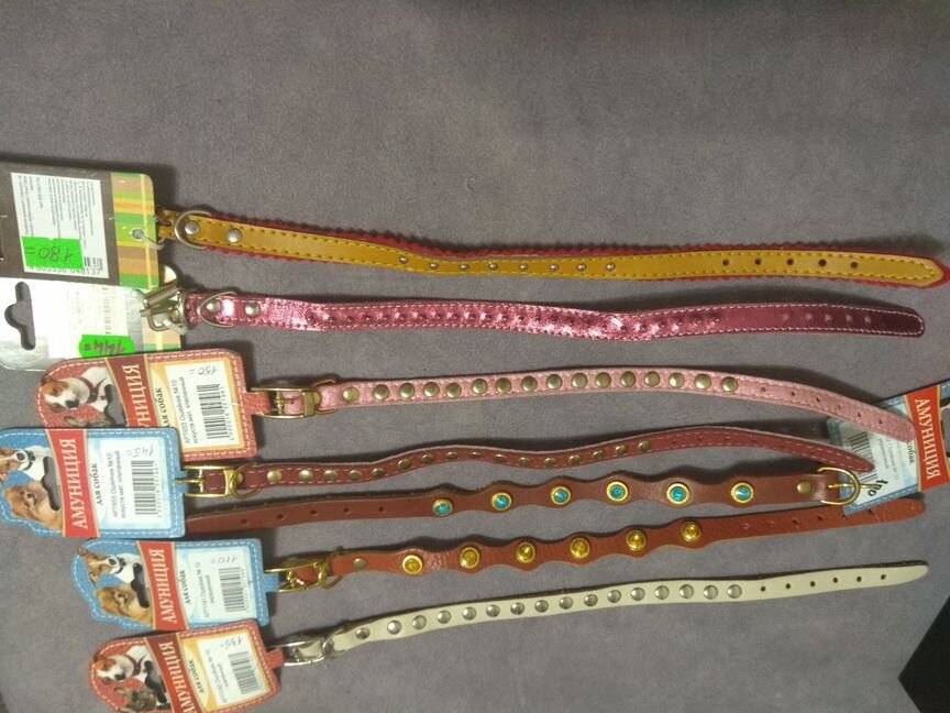 Ошейник, поводок, шлейка, намордники, адресник