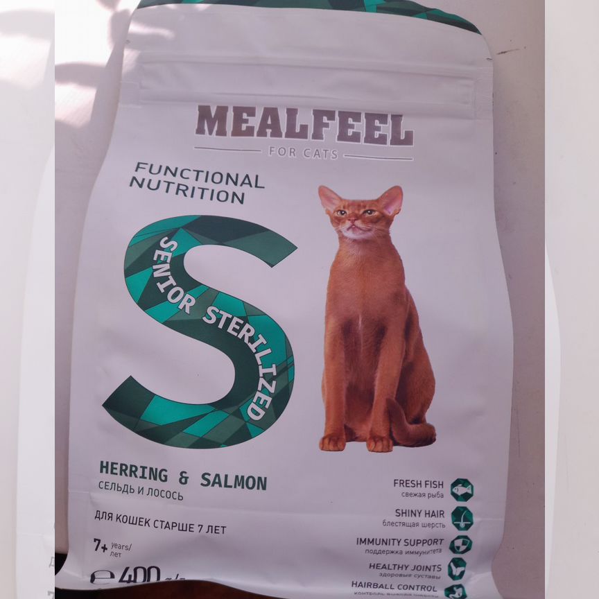 Сухой корм для кошек Mealfeel 400г