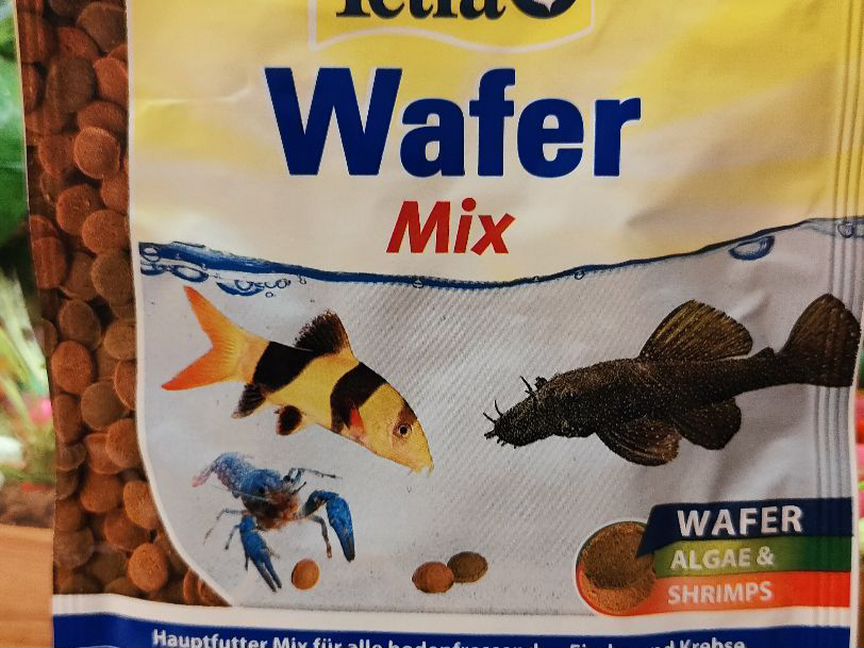 Корм для донных рыб tetra wafer mix 15гр