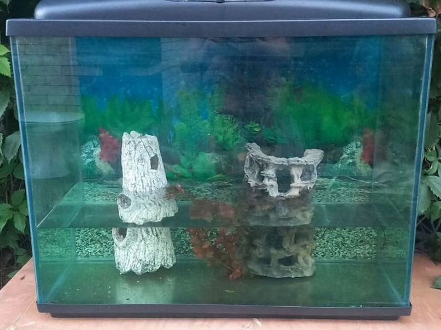 Аквариум с тумбой 185 л