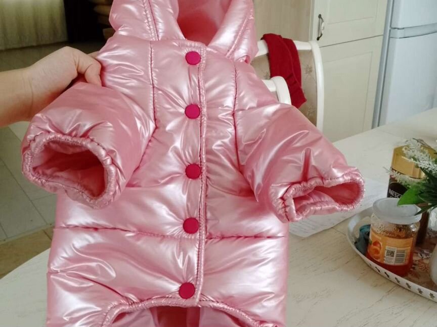 Комбинезон для собак зимний