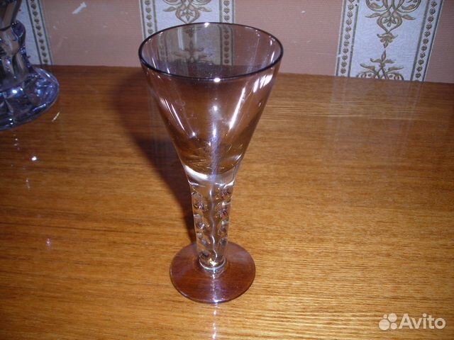 Рюмки из цветного стекла, хрусталя с росписью СССР купить в Москве ...