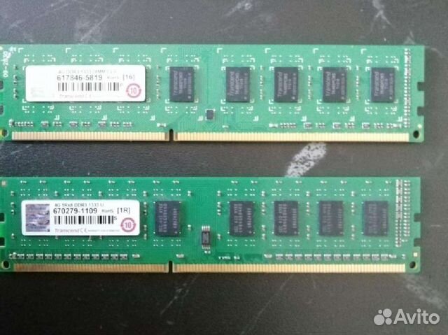 Оперативная память Ddr3 4 Gb 1333 купить в Екатеринбурге Электроника Авито