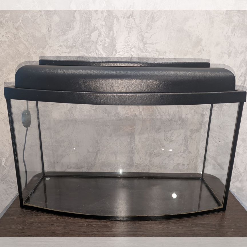 Аквариум 45 л. полукруглый