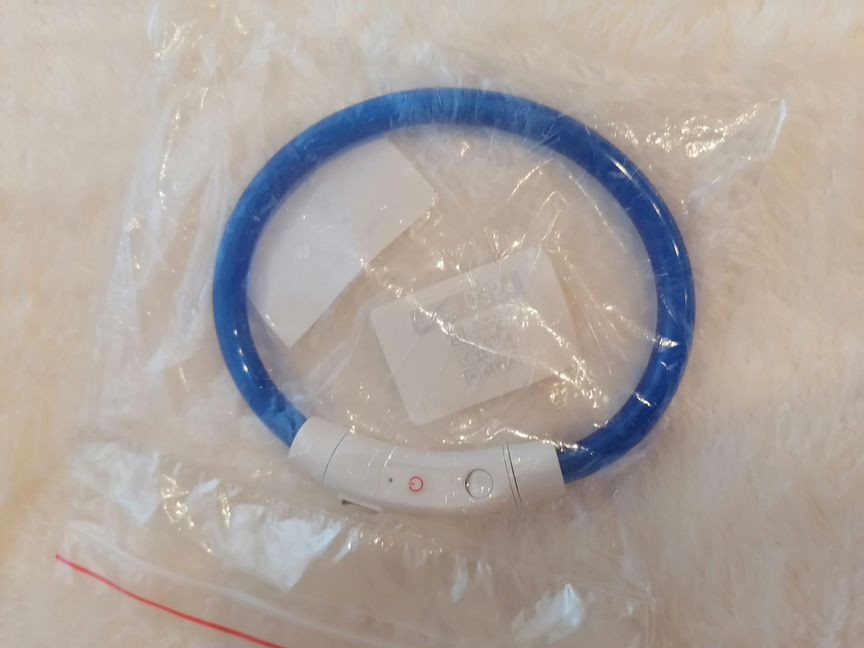 Светящийся ошейник для собак