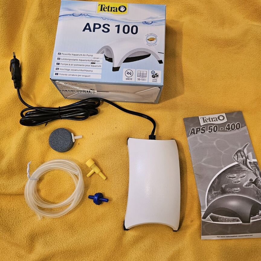 Компрессор для аквариума Tetra aps 100 с набором