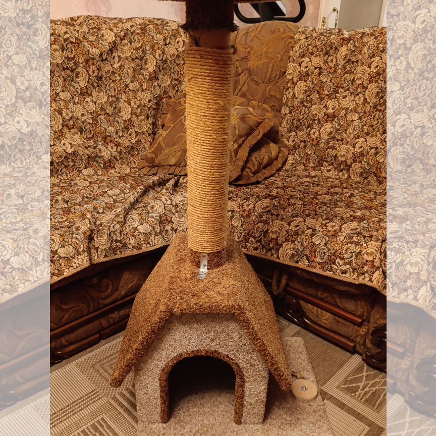 Когтеточка с домиком