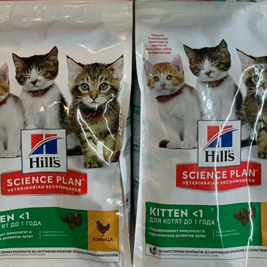 Корм для котят hills