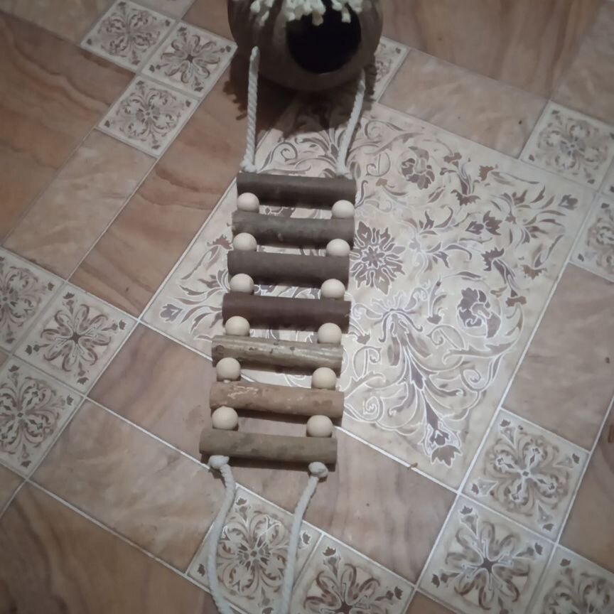 Домик для попугая новый