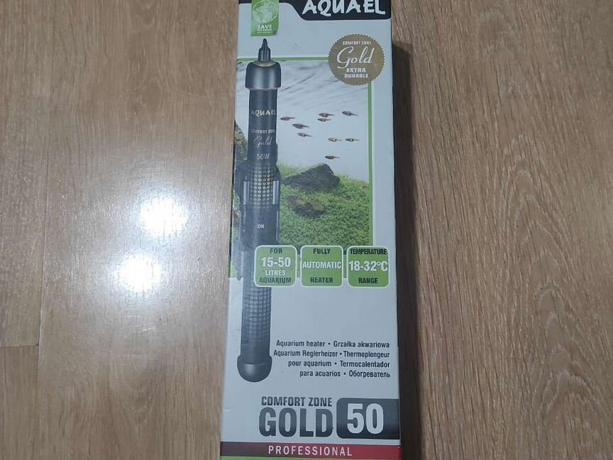 Аквариумные подогреватель воды и диодная подсветка