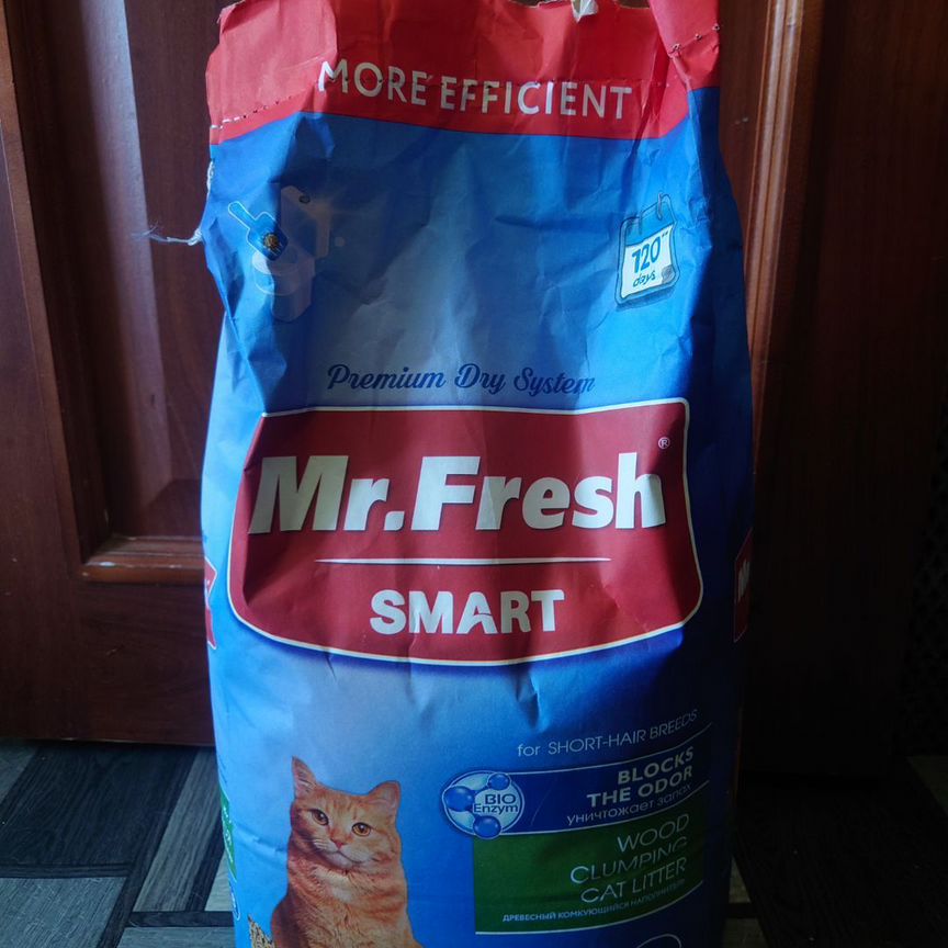 Наполнитель для кошек Mr.Fresh SMART