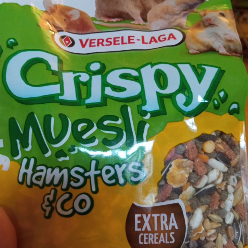 Корм для хомячка, крысы