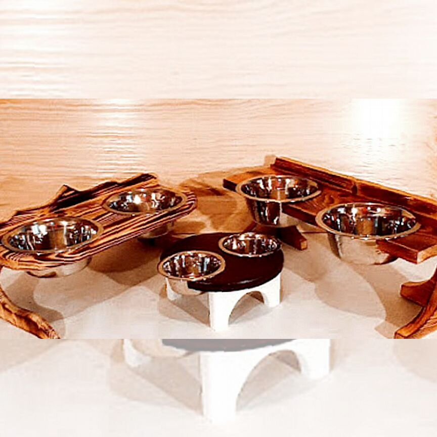 Подставка под миски для собак