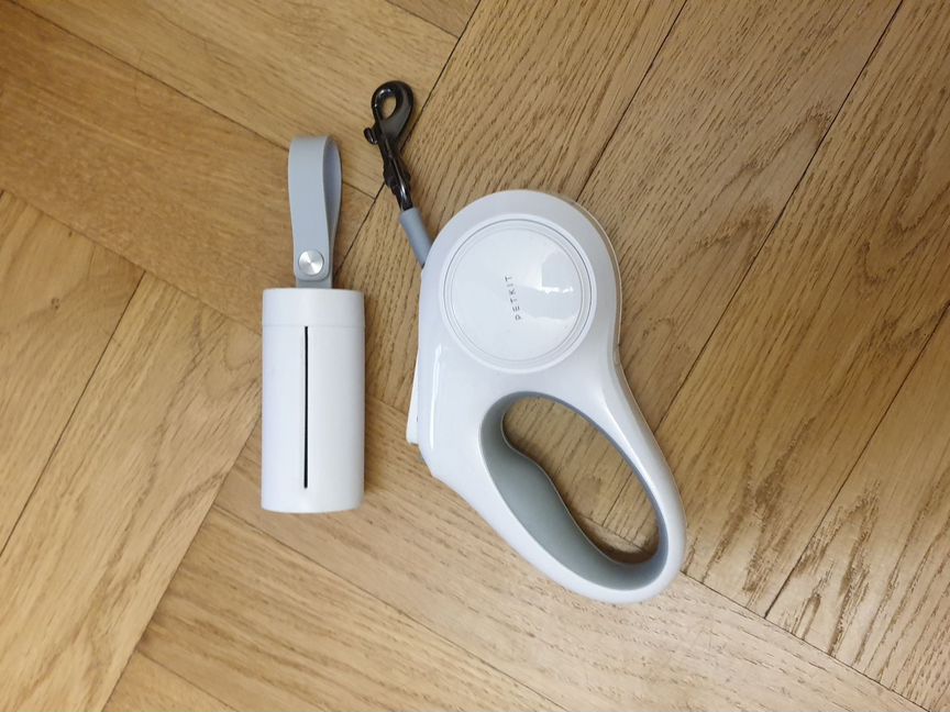 Поводок-рулетка от Petkit + бокс для пакетиков