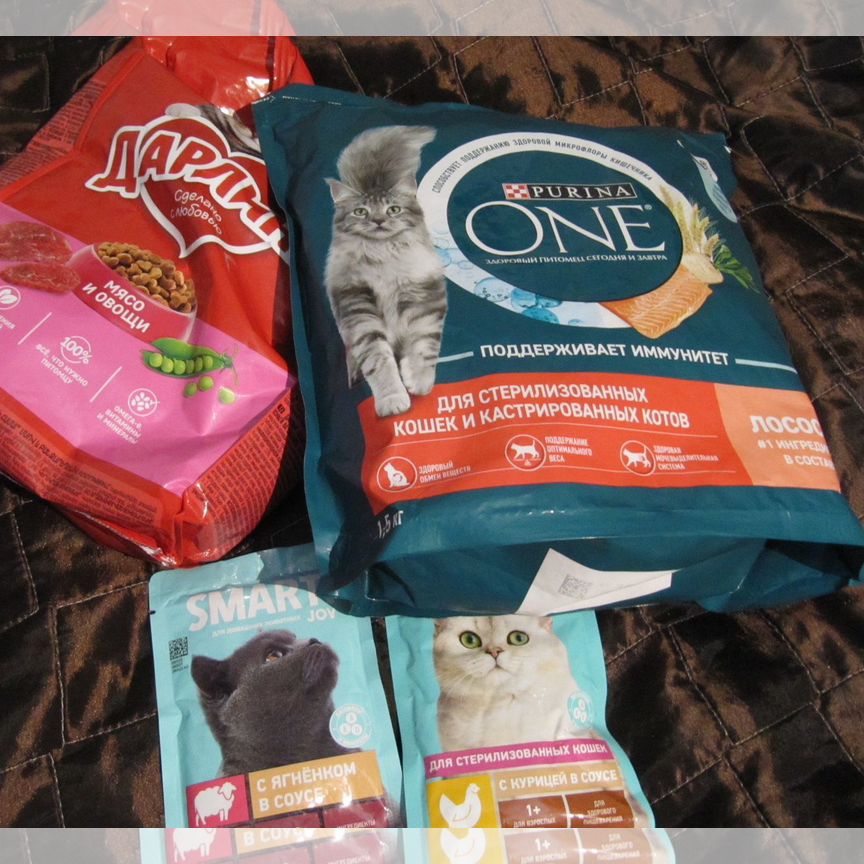 Корм для кошек сухой Purina One лосось 1.5кг